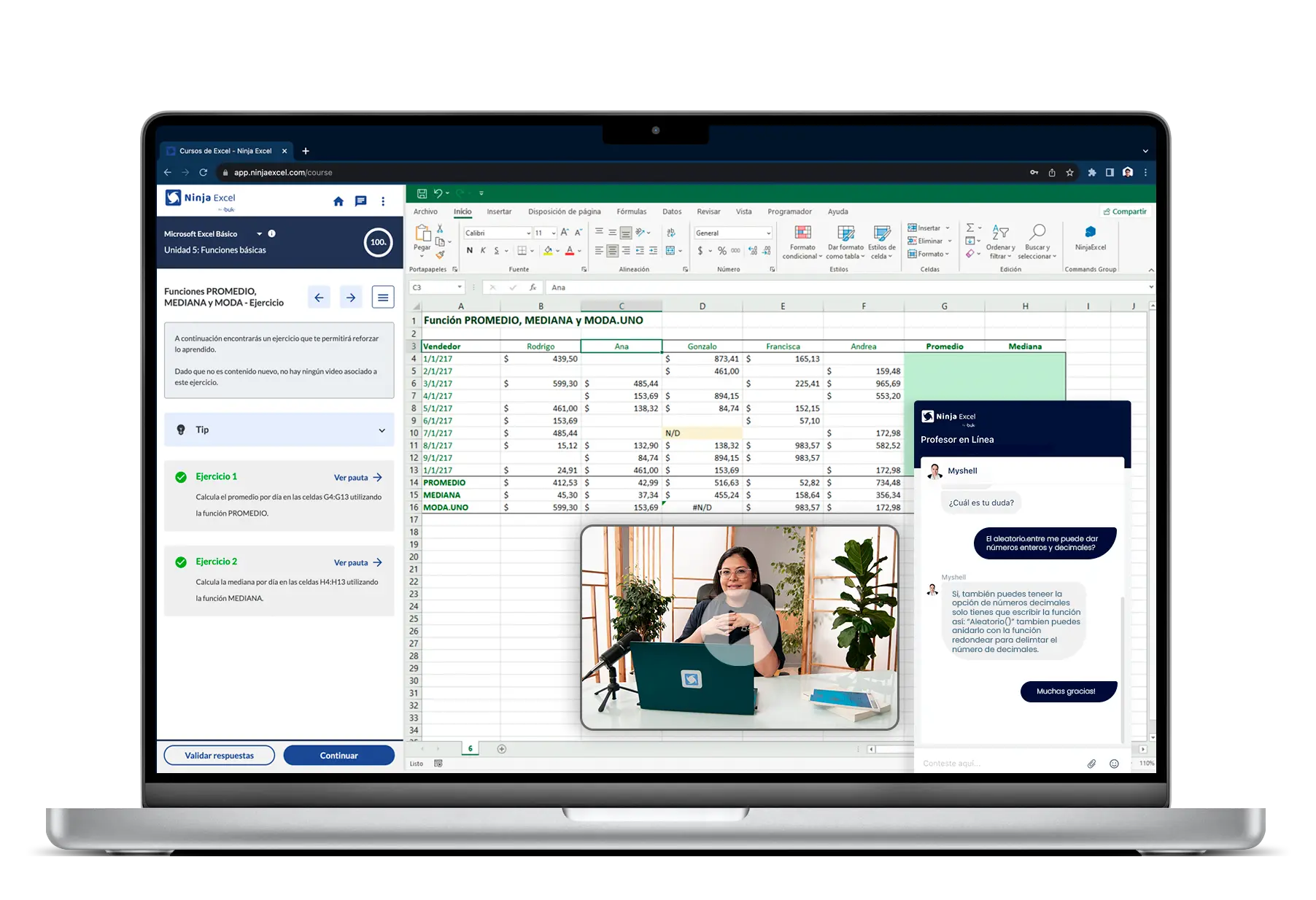 Ninja Excel - Accredited Excel Courses